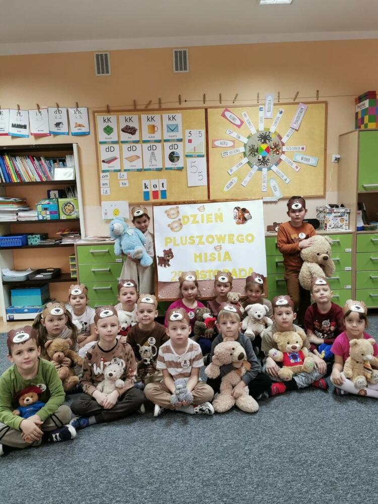 DZIEŃ PLUSZOWEGO MISIA - Przedszkole Miejskie Nr 2 Pod Topolą w Barlinku